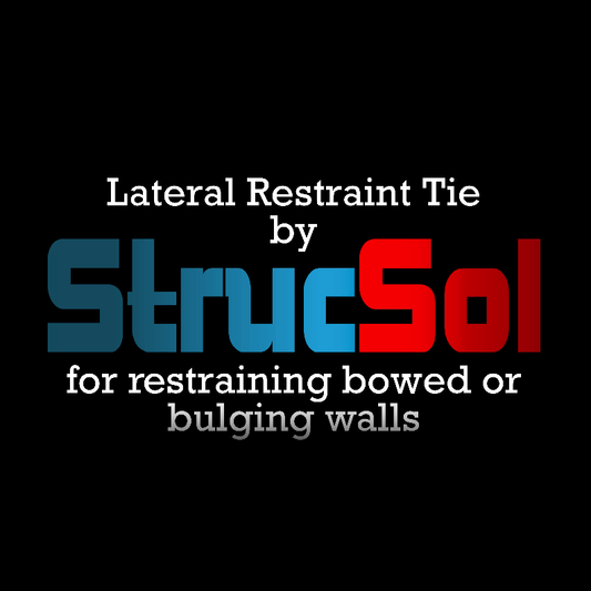 Bowed Wall Repair | Lateral Restraint Ties by Strucsol